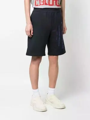 Alexander McQueen Graffiti-print Track Shorts