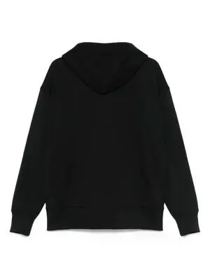 MSGM Logo-print Hoodie - Black