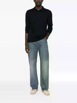 GOLDEN GOOSE Virgin Wool Polo Shirt