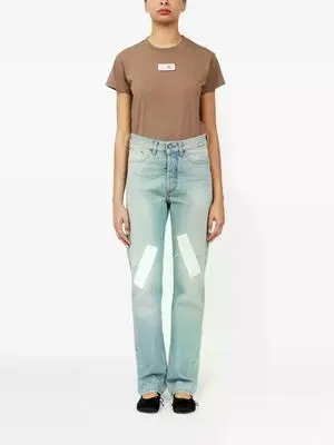 MAISON MARGIELA Distressed Straight Jeans