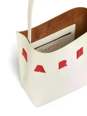 Marni Small Museo Shoulder Bag - White