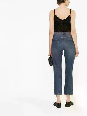 BARRIE Pointelle-knit Cashmere Top