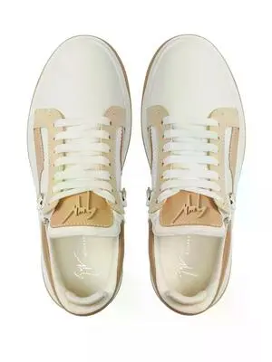GIUSEPPE ZANOTTI Gz94 Double-zip Low-top Sneakers