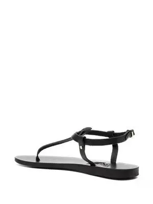 ANCIENT GREEK SANDALS Lito Leather Sandals - Black