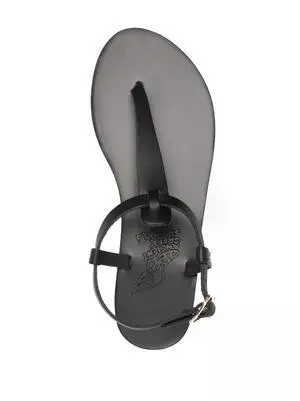 ANCIENT GREEK SANDALS Lito Leather Sandals - Black