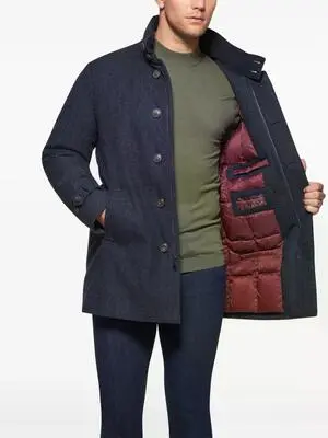 NORWEGIAN WOOL Virgin Wool-cashmere Blend Coat