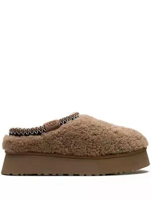 UGG Tazz Maxi Curly Chestnut Slippers - Brown