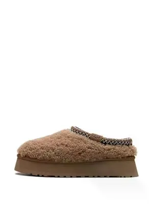 UGG Tazz Maxi Curly Chestnut Slippers - Brown