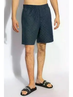 Givenchy Monogram-pattern Deck Shorts