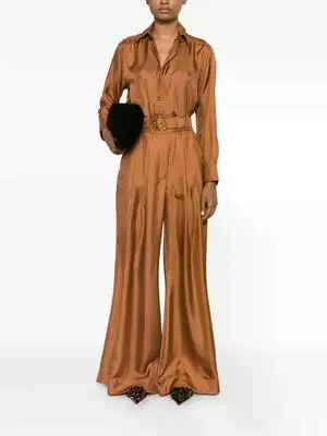 Zimmermann Illustration Double Tuck Trousers