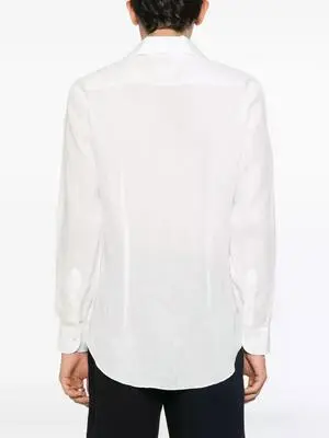 Brioni Classic-collar Linen Shirt