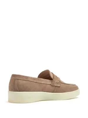 FORSA Armando Suede Loafers - Neutrals