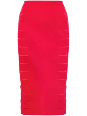 GENNY Cut-out Midi Skirt