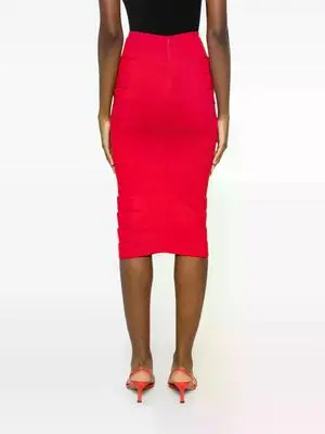 GENNY Cut-out Midi Skirt