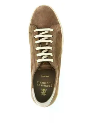 Brunello Cucinelli Suede Lace-up Sneakers