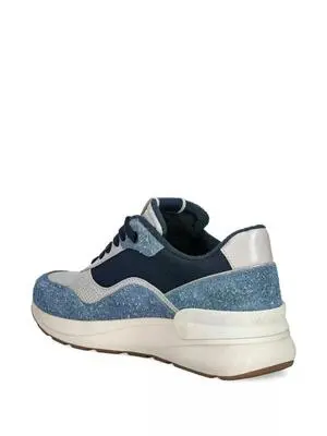 Michael Kors Trevor Denim-panel Sneakers - Blue
