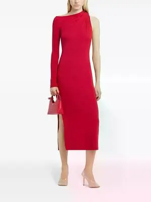 COURREGES Asymmetric Midi Dress
