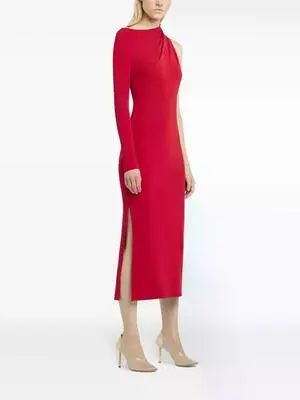 COURREGES Asymmetric Midi Dress