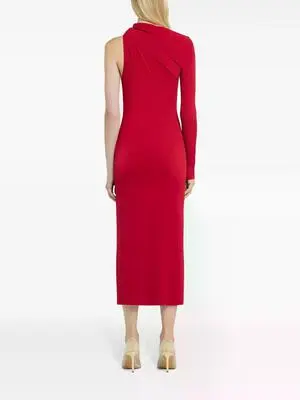 COURREGES Asymmetric Midi Dress