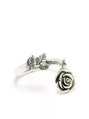 Emanuele Bicocchi Logo Rings For Women