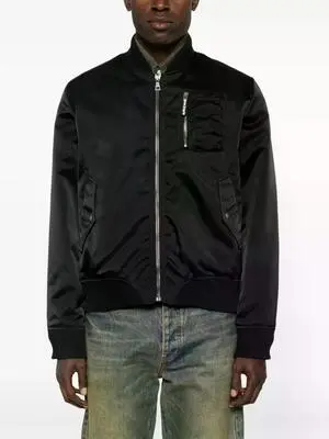 Palm Angels Curved-logo Bomber Jacket