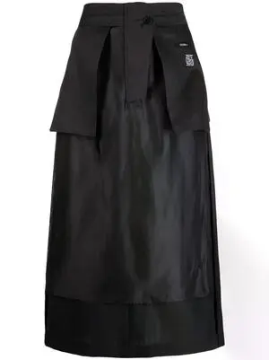 Goen.j Inside-out Midi Skirt