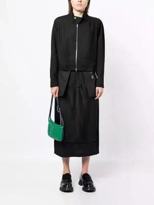 Goen.j Inside-out Midi Skirt