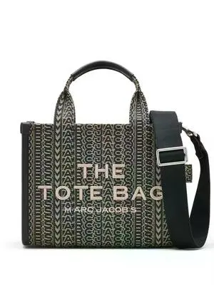 Marc Jacobs The Monogram Jacquard Small Tote Bag - Black