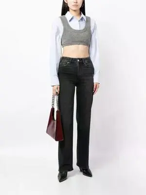 Paige Sasha Wide-leg Jeans