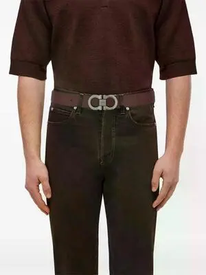 FERRAGAMO Gancini Reversible Belt