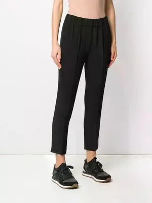 Brunello Cucinelli Tailored Trousers With Elasticated Waistband
