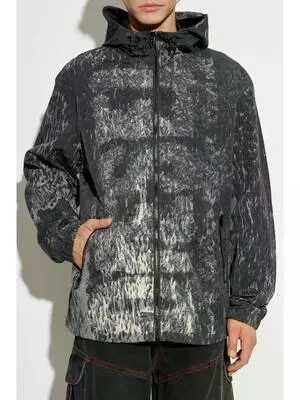 DIESEL® J-brick Hooded Jacket