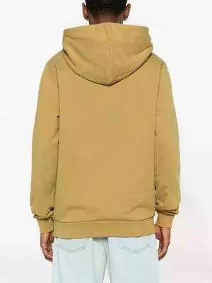 A.p.c. Logo-flocked Cotton Hoodie