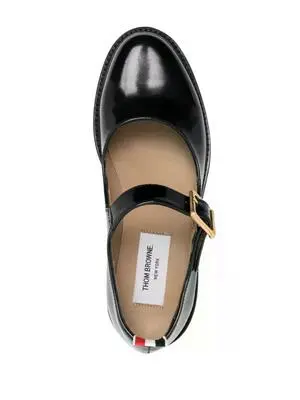 Thom Browne Patent-leather Ballerina Shoes