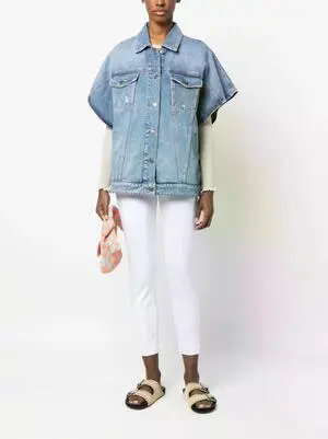 DONDUP Slim-cut Cropped Jeans