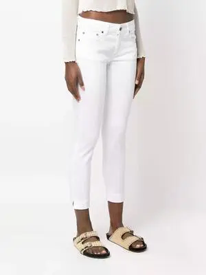 DONDUP Slim-cut Cropped Jeans