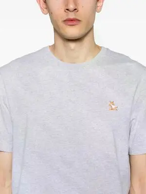 Maison Kitsuné Chillax Fox-patch Cotton T-shirt