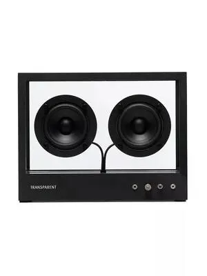TRANSPARENT Small Speaker - Black