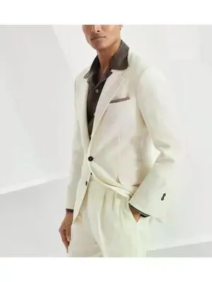 Brunello Cucinelli Twill Blazer