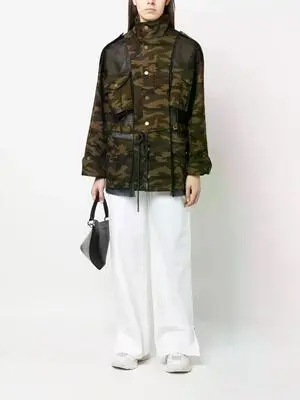 Monse Deconstructed Camouflage Jacket