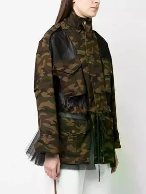 Monse Deconstructed Camouflage Jacket
