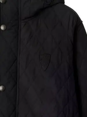 Burberry Quilted Parka Coat