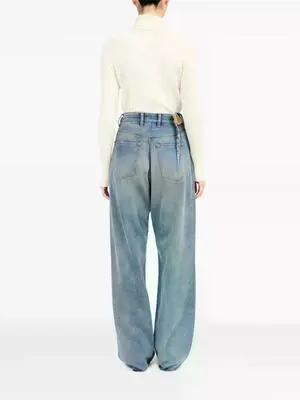 MAISON MARGIELA Pleated Bootcut Jeans