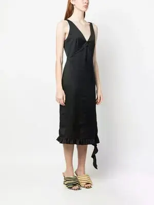 Remain Birger Christensen V-neck Sleeveless Maxi Dress