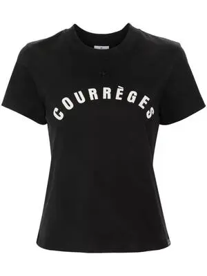 Courreges Crewneck T-shirts For Women