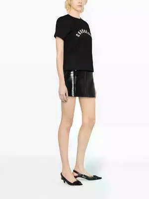 COURREGES Ac Straight Cotton T-shirt