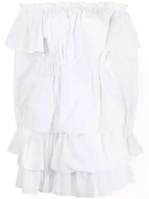 Philipp Plein Tiered Mini Dress