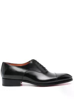 Santoni Heeled Oxfords