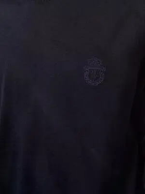 BILLIONAIRE Logo-embossed Merino Wool Jumper