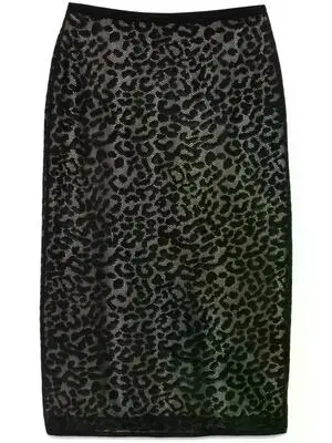 Theory Lace Midi Skirt